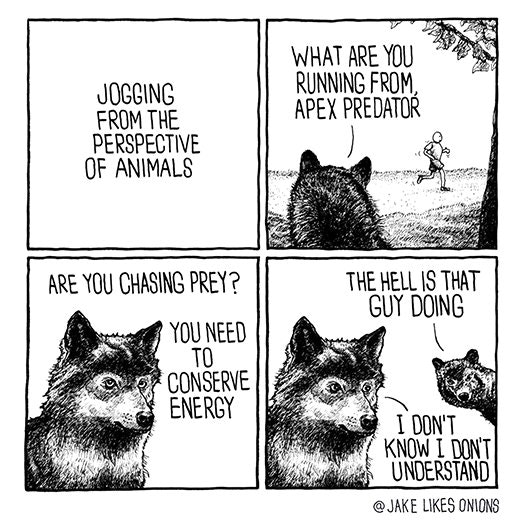Jogging Comic by Jake Likes Onions – Thought Itself